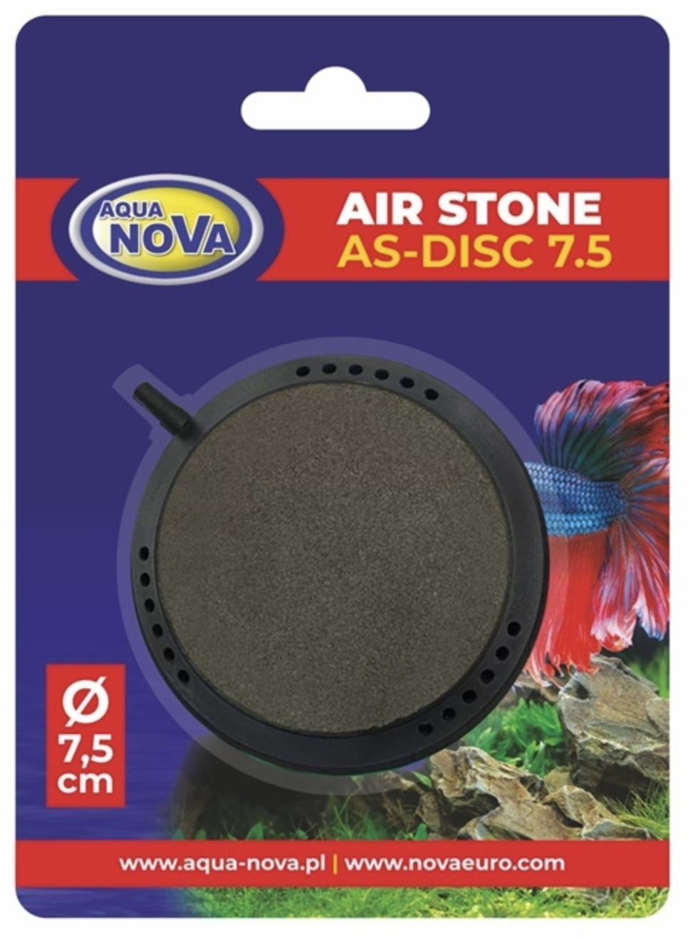 Aqua Nova Air Stone AS-DISK 7.5 cm | Aqua Nova airstones | Air pumps ...